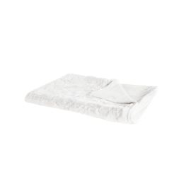 Beliani Kuscheldecke TOURZA in Weiß - (W) 180 x (H) 2 x (L) 220 cm | Gr.: onesize