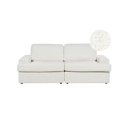 Beliani 3-Sitzer Sofa ALLA in Wei&szlig; - (W) 208 x (H) 86 x (L) 112 cm | Gr.: onesize