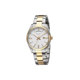 Regent Uhren Armbanduhr-Analog silber, gold gro&szlig; (ca. 40mm) Regent Metallarmband | Gr.: onesize