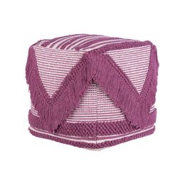 Beliani Pouf KOCHI in Rosa - (W) 49 x (H) 47 x (L) 49 cm | Gr.: onesize