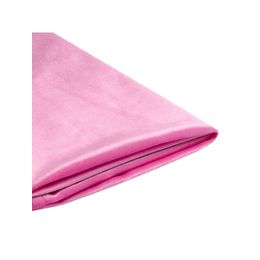Beliani Bettrahmenbezug FITOU in Rosa - (W) 100 x (H) 75 x (L) 214 cm | Gr.: onesize