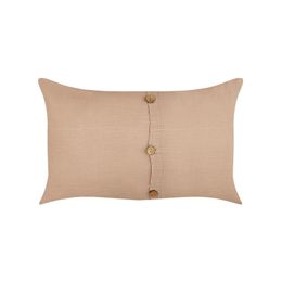 Beliani 2er-Set Dekokissen BANORI in Beige | Gr.: onesize