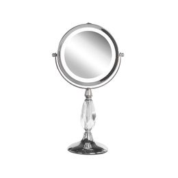 Beliani Kosmetikspiegel MAURY in Silber - (W) 18 x (H) 37 x (L) 12 cm | Gr.: onesize