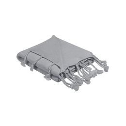 Beliani Kuscheldecke NAZILLI in Grau - (W) 125 x (H) 1 x (L) 150 cm | Gr.: onesize