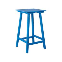 Beliani Gartentisch ADIRONDACK in Blau - (W) 59 x (H) 103 x (L) 60 cm | Gr.: onesize