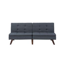 Beliani 3-Sitzer Sofa RONNE in Grau/Braun - (W) 180 x (H) 76 x (L) 95 cm | Gr.: onesize