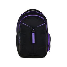 Satch Match Schulrucksack Purple Phantom 2025 in schwarz-lila | Gr.: onesize