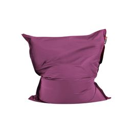 Beliani Sitzsack FUZZY in Violett - (W) 140 x (H) 20 x (L) 180 cm | Gr.: onesize