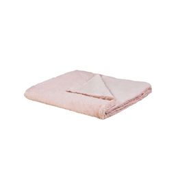 Beliani Kuscheldecke GELIK in Rosa - (W) 180 x (H) 2 x (L) 200 cm | Gr.: onesize
