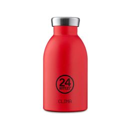 24Bottles Clima Trinkflasche 330 ml in stone hot red | Gr.: onesize