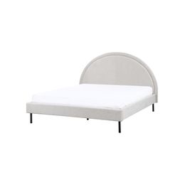 Beliani Doppelbett MARGUT in Grau - (W) 172 x (H) 116 x (L) 214 cm | Gr.: onesize