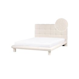 Beliani Doppelbett CRESSAT in Wei&szlig; - (W) 184 x (H) 109 x (L) 217 cm | Gr.: onesize