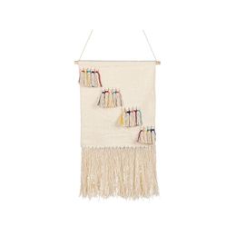 Beliani Wandbehang BUREWALA in Beige - (W) 46 x (H) 108 x (L) 1 cm | Gr.: onesize