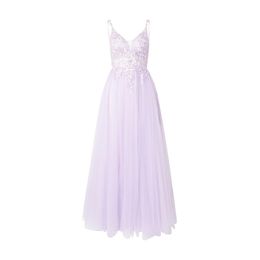 LUXUAR Abendkleid Damen Gr&ouml;&szlig;e 32 flieder Winterkleid
