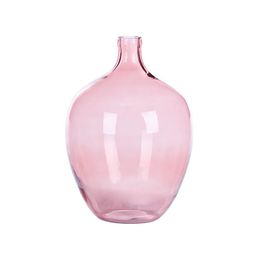 Beliani Blumenvase ROTI in Rosa - (W) 29 x (H) 39 x (L) 29 cm | Gr.: onesize