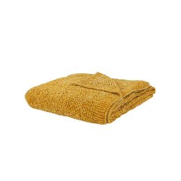 Beliani Kuscheldecke HAIFA in Gelb - (W) 150 x (H) 1 x (L) 200 cm | Gr.: onesize