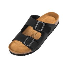 Palado Pantoletten in Basic Matt Schwarz | Gr.: 40