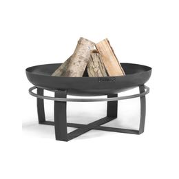 GMD Living Feuerschale VIKING in Schwarz | Gr.: &Oslash; 60 cm