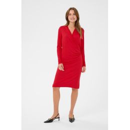 Saint Tropez Jerseykleid ViggaSZ Fitted in Chinese Red | Gr.: M