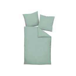 Janine Bettw&auml;sche 1er Pack in Gr&uuml;n | Gr.: 40x40 cm