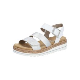 Remonte Sandalen in Wei&szlig;/Silber | Gr.: 40