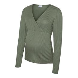 MAMALICIOUS mama licious Bluse in Agave Green | Gr.: XS