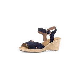 Gabor Keilsandaletten in blau | Gr.: 40