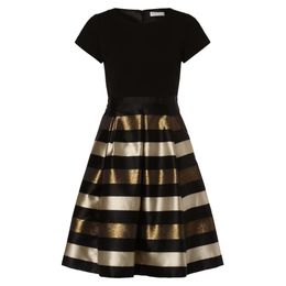 Marie Lund Abendkleid in schwarz gold - 0001 | Gr.: 46