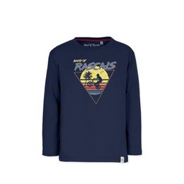 Band of Rascals Longsleeve " Sunset " in blau | Gr.: 164