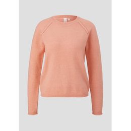 QS Strickpullover in 21W0_koralle | Gr.: M