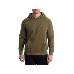 U.S. Polo Assn. Hoodie in Green | Gr.: L