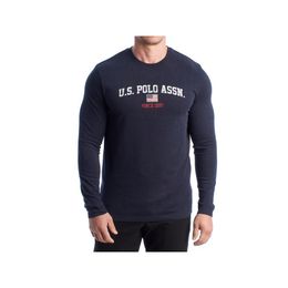 U.S. Polo Assn. Longsleeve in Blue | Gr.: S