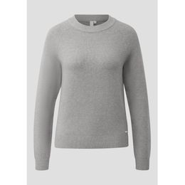 QS Strickpullover in 9400_grau meliert | Gr.: XL