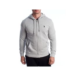 U.S. Polo Assn. Hoodie in Gray | Gr.: XXL