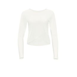WINSHAPE Functional Light and Soft Cropped Long Sleeve Top AET131LS in cream | Gr.: S