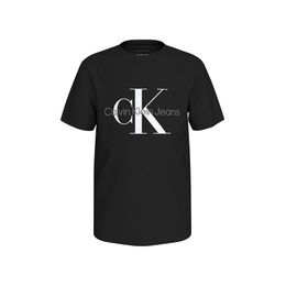 Calvin Klein Jeans T-Shirt Jungen Gr&ouml;&szlig;e 140 schwarz / wei&szlig;