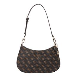 Guess Schultertasche 'NOELLE II TOP ZIP SHOULDER BAG' Damen Gr&ouml;&szlig;e One Size karamell / schoko