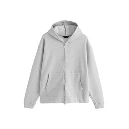 next Zip-Up Hoodie male Grey size 3XL