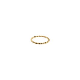 Stilnest Ring Damen Gr&ouml;&szlig;e 44 gold