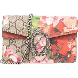Gucci Crossbody Bags - Gucci GG Floral Monogram Mini Dionysus Crossbody B - Gr. unisize - in Bunt - f&uuml;r Damen