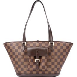 Louis Vuitton Crossbody Bags - Louis Vuitton Damier Ebene Monogram Manosque PM Ha - Gr. unisize - in Bunt - f&uuml;r Damen