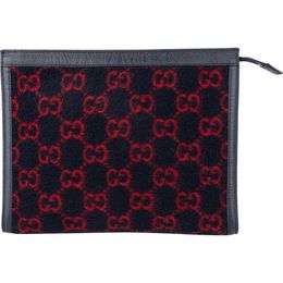 Gucci Crossbody Bags - Gucci GG Wool Monogram Clutch - Gr. unisize - in Bunt - f&uuml;r Damen
