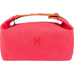 Herm&egrave;s Herm&egrave;s Crossbody Bags - Hermes Pink Cotton Bride A Brac Bag - Gr. unisize - in Gold - f&uuml;r Damen