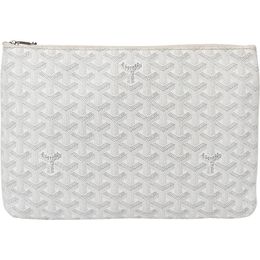 GOYARD Crossbody Bags - GOYARD GOYARDine Senat PM Clutch - Gr. unisize - in Wei&szlig; - f&uuml;r Damen