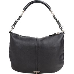Prada Crossbody Bags - Prada Calfskin Triangle Hobo Bag - Gr. unisize - in Schwarz - f&uuml;r Damen