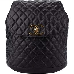 Chanel Crossbody Bags - Chanel Quilted Lambskin Vintage Backpack - Gr. unisize - in Bunt - f&uuml;r Damen