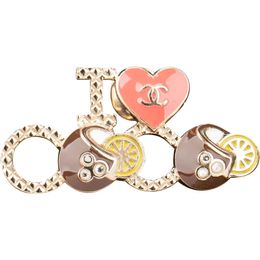 Chanel Halskette - Chanel I Love Coco Brooch - Gr. unisize - in Mehrfarbig - für Damen