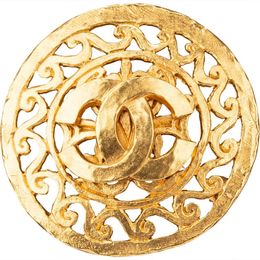 Chanel Halskette - Chanel Golden Tendril Brooch - Gr. unisize - in Mehrfarbig - f&uuml;r Damen
