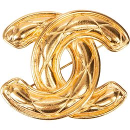 Chanel Halskette - Chanel CC Matelasse Brooch - Gr. unisize - in Mehrfarbig - f&uuml;r Damen