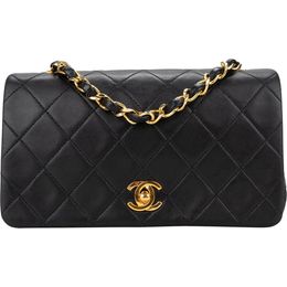 Chanel Crossbody Bags - Chanel Quilted Lambskin 24K Gold Single Flap Cross - Gr. unisize - in Bunt - f&uuml;r Damen